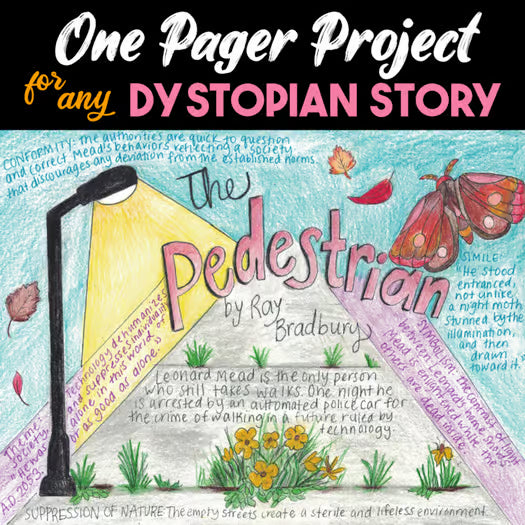 Dystopian Literature One Pager Project – Chomping at the Lit