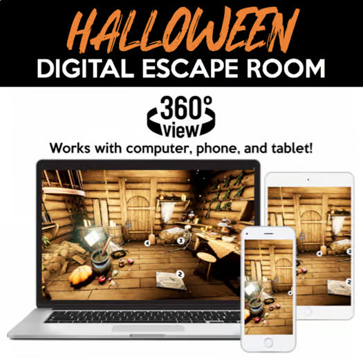 Halloween Digital Escape Room – Chomping at the Lit