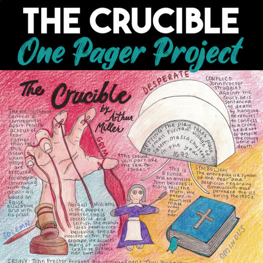 The Crucible One Pager Project – Chomping at the Lit
