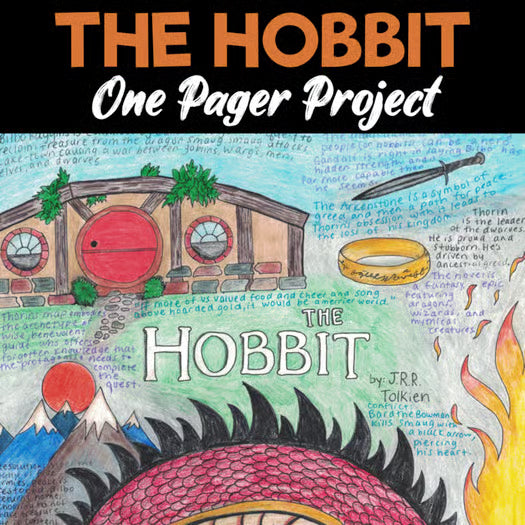 The Hobbit One Pager Project – Chomping at the Lit