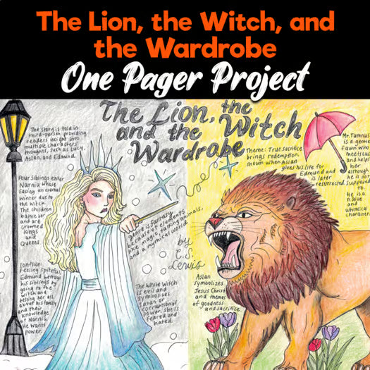 The Lion, the Witch, and the Wardrobe One Pager Project – Chomping at ...