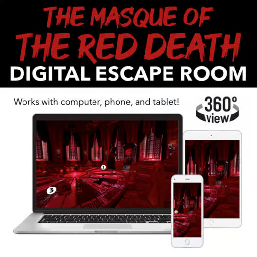 The Masque of the Red Death Digital Escape Room – Chomping at the Lit
