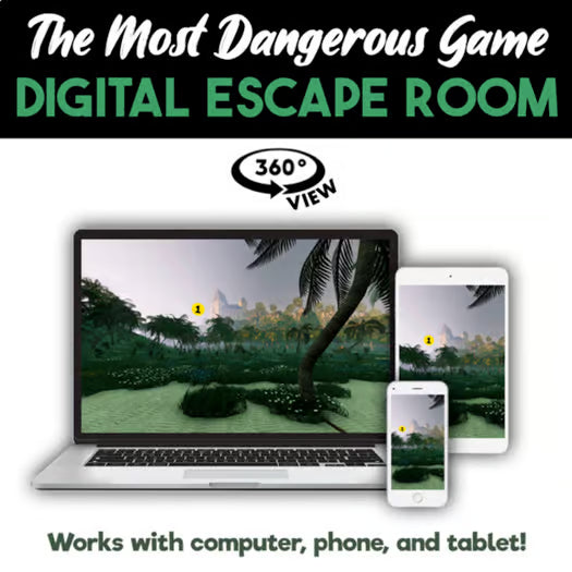 The Most Dangerous Game Digital Escape Room – Chomping at the Lit
