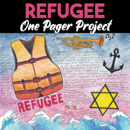 Refugee One Pager Project – Chomping at the Lit