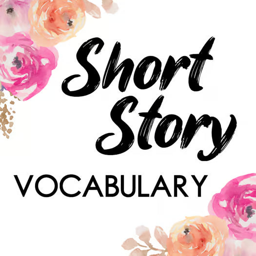 Short Story Vocabulary — Literary Terms and Devices with Guided Notes ...