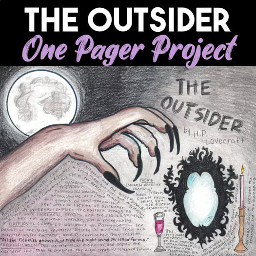 The Outsider One Pager Project – Chomping at the Lit