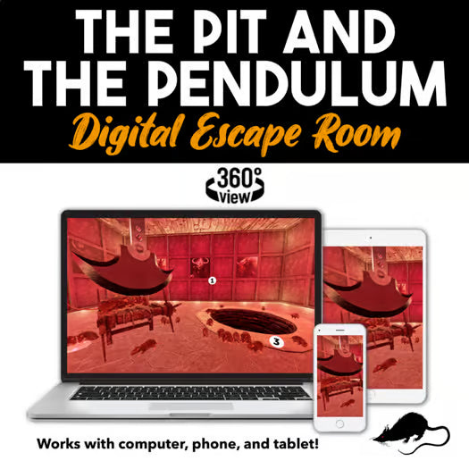 The Pit and the Pendulum Digital Escape Room – Chomping at the Lit