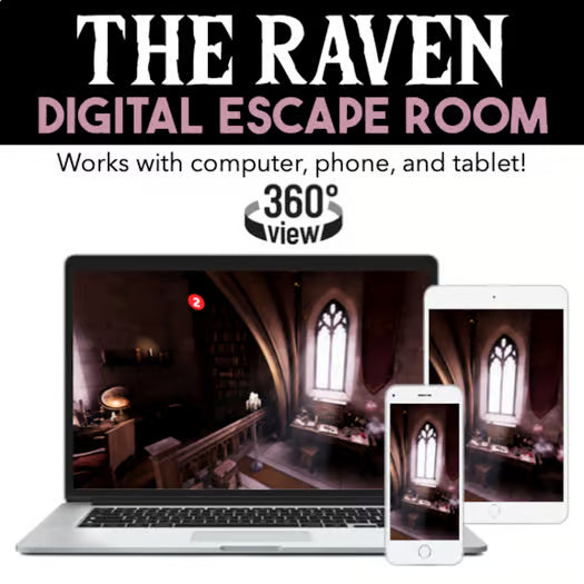 The Raven Digital Escape Room – Chomping at the Lit