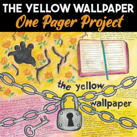 The Yellow Wallpaper One Pager Project – Chomping at the Lit