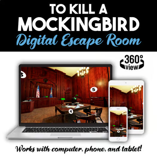 To Kill a Mockingbird Digital Escape Room – Chomping at the Lit