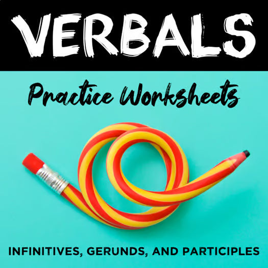 Verbals — Grammar Review Worksheets – Chomping at the Lit